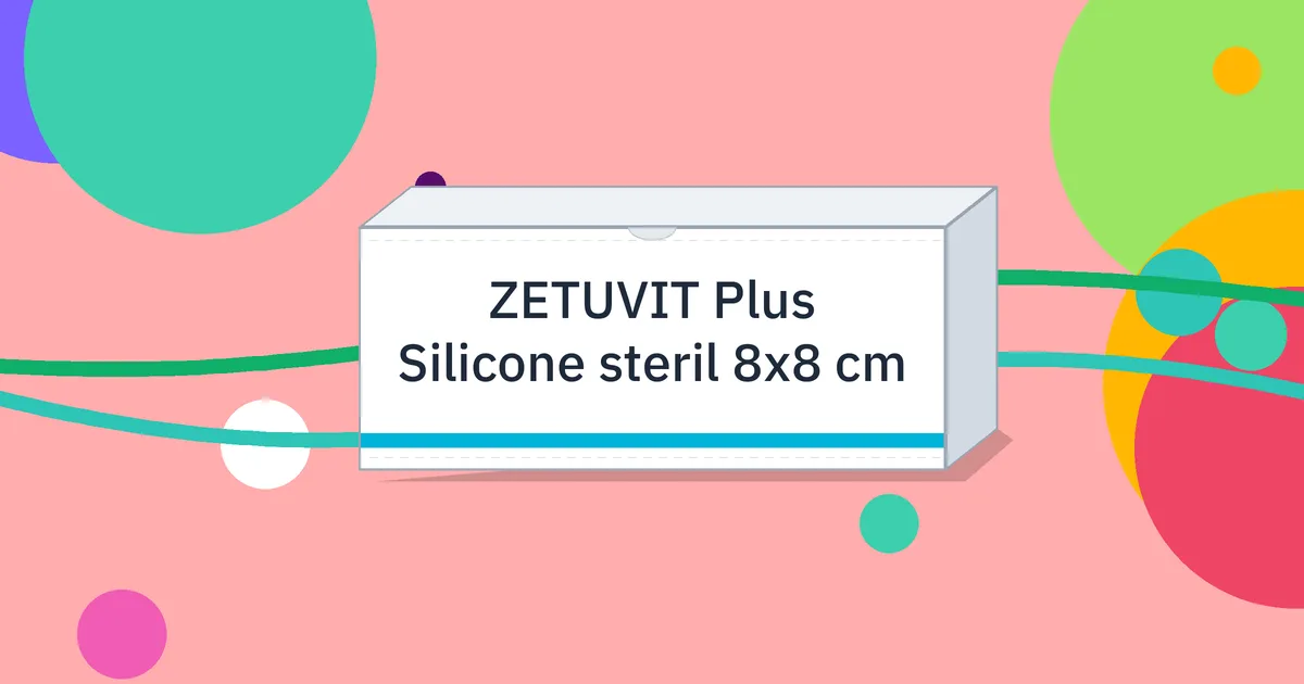 Symbolbild: Packung mit der Aufschrift ZETUVIT Plus Silicone steril 8x8 cm (PZN 18716992) – Verfügbarkeit und Bezug in Apotheken in Frankfurt am Main