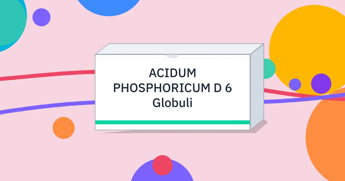 Symbolbild: Packung mit der Aufschrift ACIDUM PHOSPHORICUM D 6 Globuli (PZN 00907088) – Verfügbarkeit und Bezug in Apotheken in Frankfurt am Main