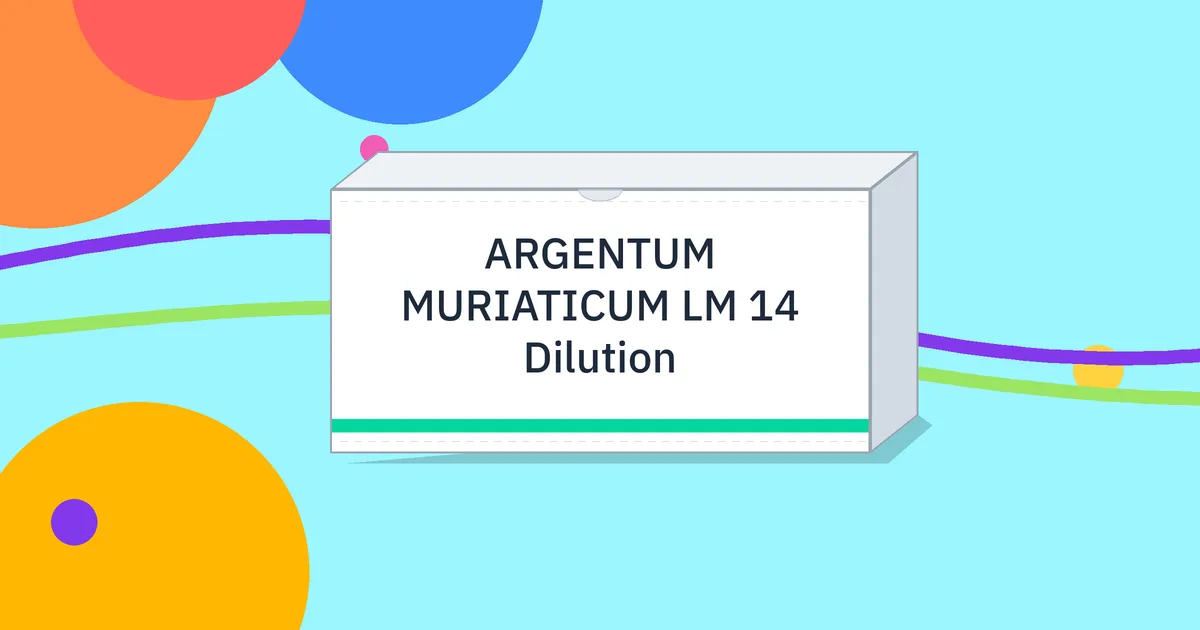 Symbolbild: Packung mit der Aufschrift ARGENTUM MURIATICUM LM 14 Dilution (PZN 12768255) – Verfügbarkeit und Bezug in Apotheken in Frankfurt am Main