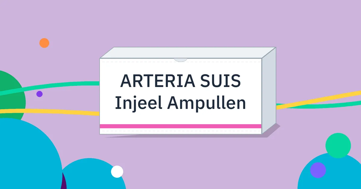 Symbolbild: Packung mit der Aufschrift ARTERIA SUIS Injeel Ampullen (PZN 00073080) – Verfügbarkeit und Bezug in Apotheken in Frankfurt am Main