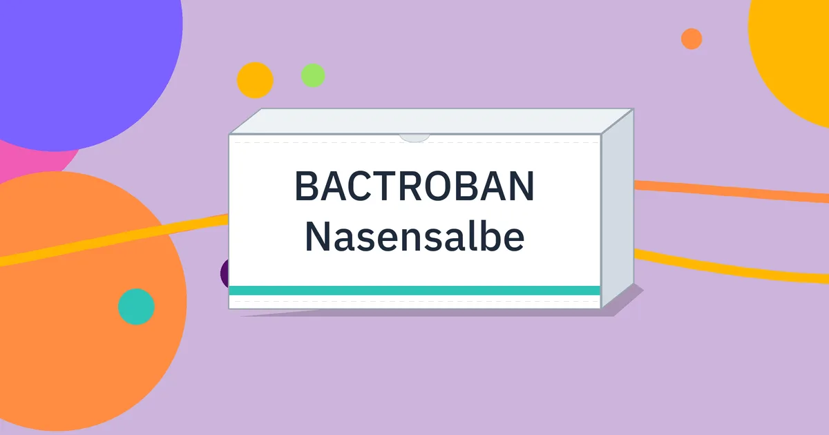 Symbolbild: Packung mit der Aufschrift BACTROBAN Nasensalbe (PZN 04112428) – Verfügbarkeit und Bezug in Apotheken in Frankfurt am Main