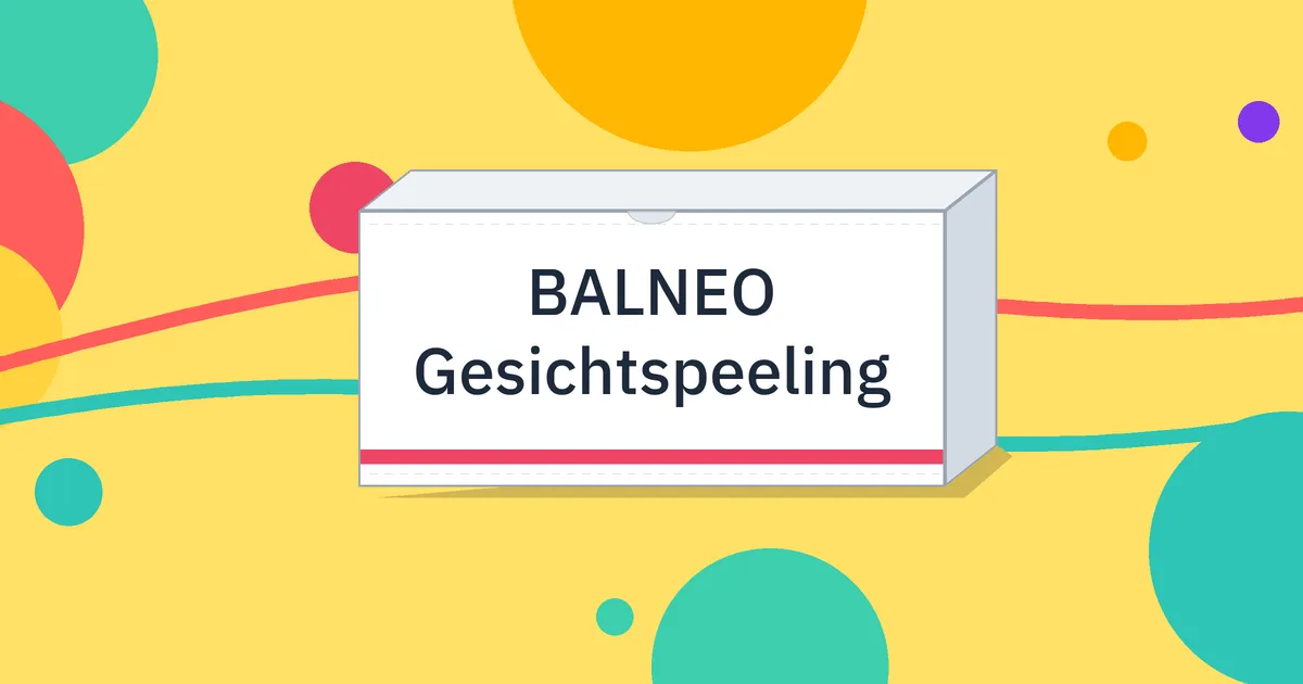 Symbolbild: Packung mit der Aufschrift BALNEO Gesichtspeeling (PZN 02503277) – Verfügbarkeit und Bezug in Apotheken in Frankfurt am Main
