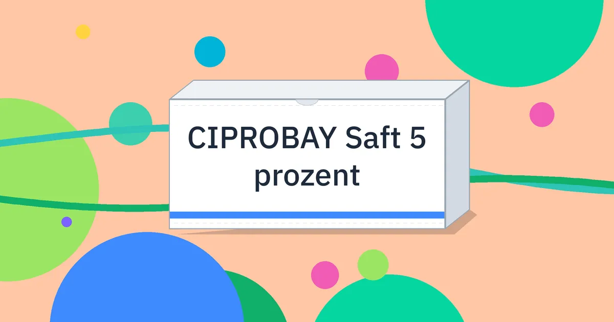 Symbolbild: Packung mit der Aufschrift CIPROBAY Saft 5 prozent (PZN 01147679) – Verfügbarkeit und Bezug in Apotheken in Frankfurt am Main