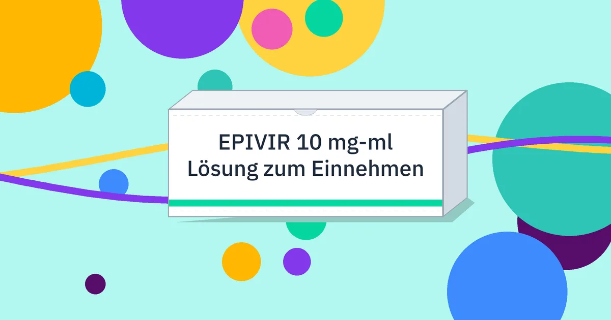 Symbolbild: Packung mit der Aufschrift EPIVIR 10 mg-ml Lösung zum Einnehmen (PZN 07518473) – Verfügbarkeit und Bezug in Apotheken in Frankfurt am Main