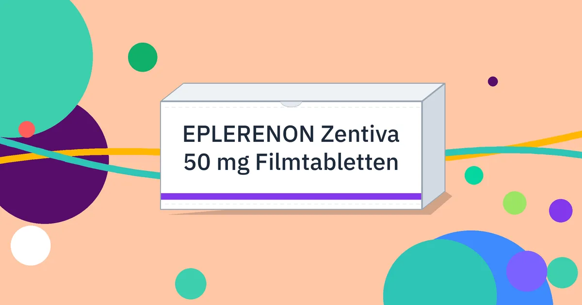 Symbolbild: Packung mit der Aufschrift EPLERENON Zentiva 50 mg Filmtabletten (PZN 13753020) – Verfügbarkeit und Bezug in Apotheken in Frankfurt am Main