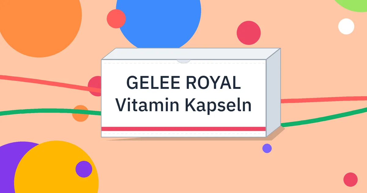 Symbolbild: Packung mit der Aufschrift GELEE ROYAL Vitamin Kapseln (PZN 00829968) – Verfügbarkeit und Bezug in Apotheken in Frankfurt am Main