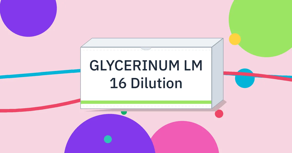 Symbolbild: Packung mit der Aufschrift GLYCERINUM LM 16 Dilution (PZN 12880408) – Verfügbarkeit und Bezug in Apotheken in Frankfurt am Main
