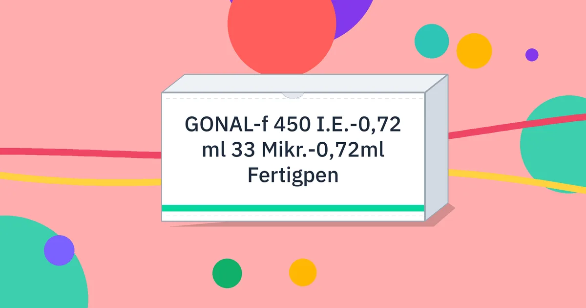 Symbolbild: Packung mit der Aufschrift GONAL-f 450 I.E.-0,72 ml 33 Mikr.-0,72ml Fertigpen (PZN 19501733) – Verfügbarkeit und Bezug in Apotheken in Frankfurt am Main