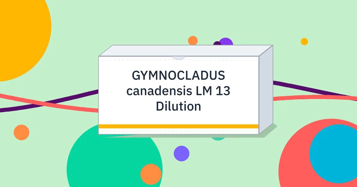 Symbolbild: Packung mit der Aufschrift GYMNOCLADUS canadensis LM 13 Dilution (PZN 13548892) – Verfügbarkeit und Bezug in Apotheken in Frankfurt am Main