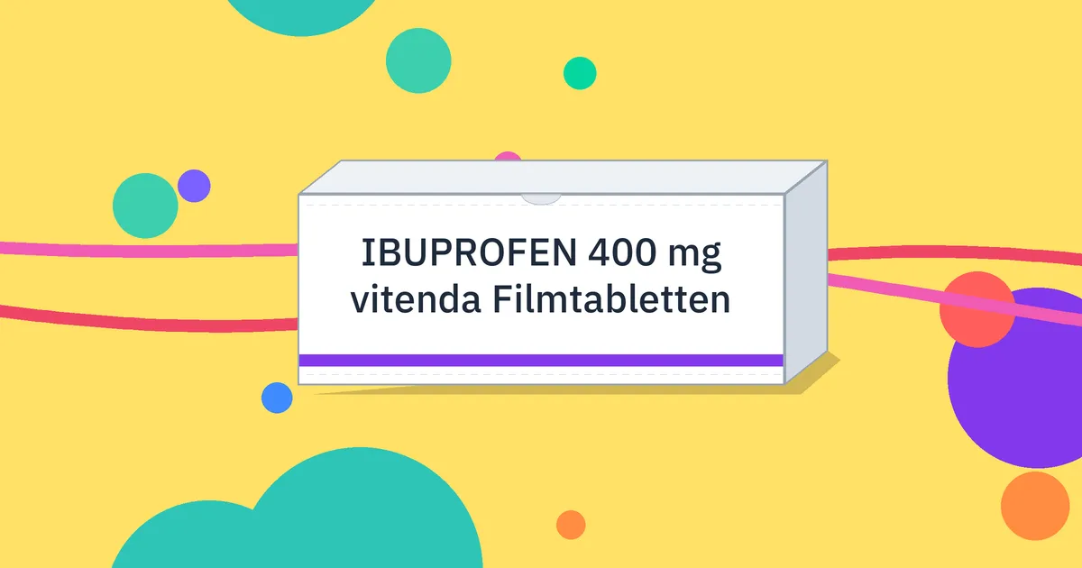 Symbolbild: Packung mit der Aufschrift IBUPROFEN 400 mg vitenda Filmtabletten (PZN 18794621) – Verfügbarkeit und Bezug in Apotheken in Frankfurt am Main