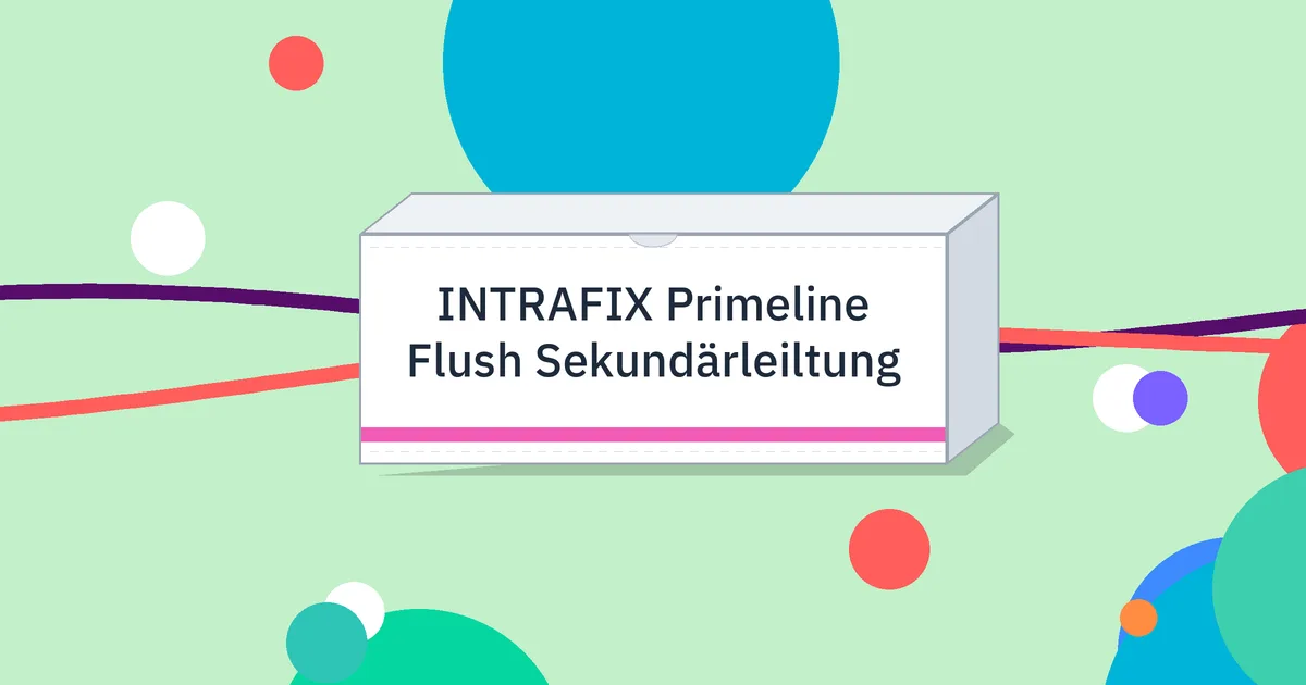 Symbolbild: Packung mit der Aufschrift INTRAFIX Primeline Flush Sekundärleiltung (PZN 15583059) – Verfügbarkeit und Bezug in Apotheken in Frankfurt am Main