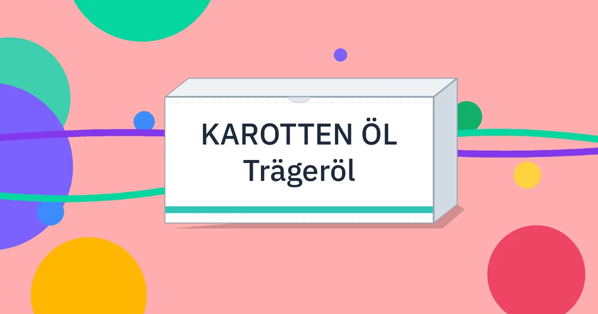 Symbolbild: Packung mit der Aufschrift KAROTTEN ÖL Trägeröl (PZN 17949783) – Verfügbarkeit und Bezug in Apotheken in Frankfurt am Main