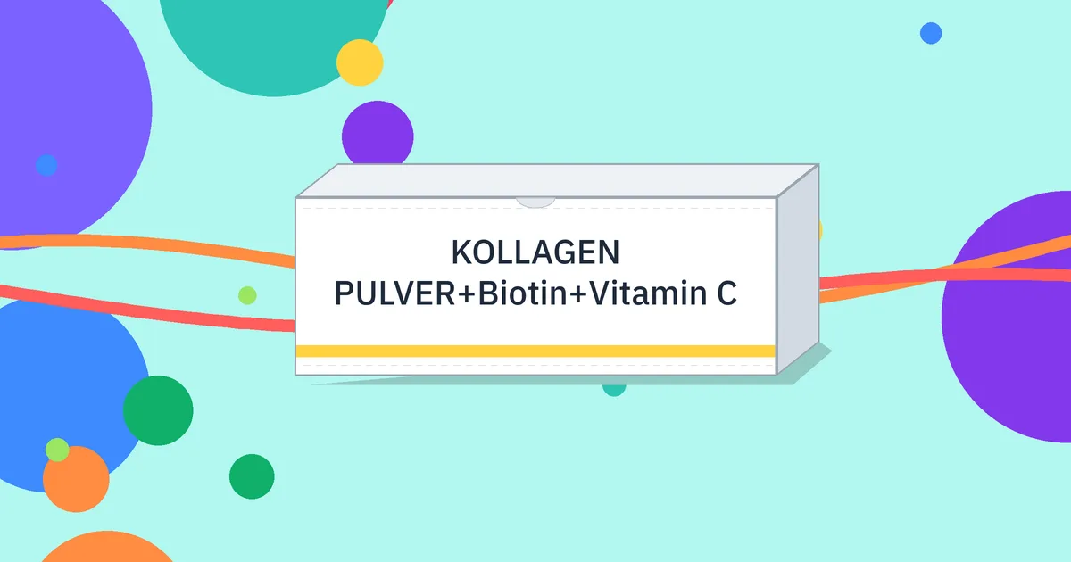 Symbolbild: Packung mit der Aufschrift KOLLAGEN PULVER+Biotin+Vitamin C (PZN 19690958) – Verfügbarkeit und Bezug in Apotheken in Frankfurt am Main