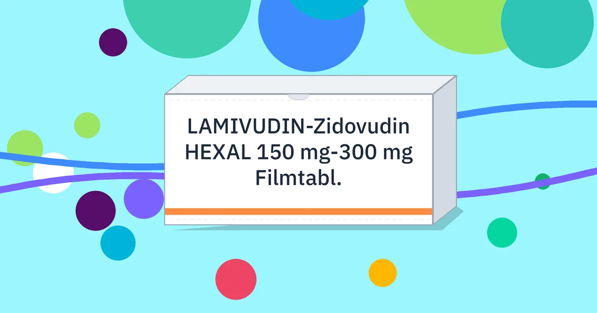 Symbolbild: Packung mit der Aufschrift LAMIVUDIN-Zidovudin HEXAL 150 mg-300 mg Filmtabl. (PZN 02333059) – Verfügbarkeit und Bezug in Apotheken in Frankfurt am Main