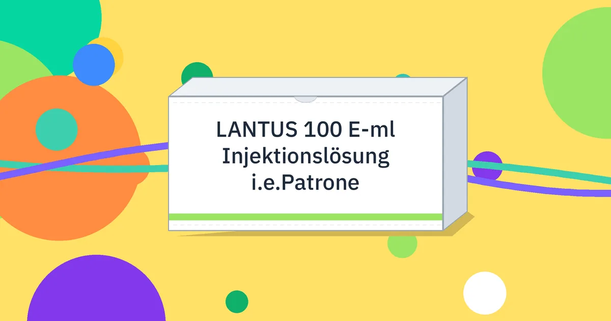Symbolbild: Packung mit der Aufschrift LANTUS 100 E-ml Injektionslösung i.e.Patrone (PZN 05387788) – Verfügbarkeit und Bezug in Apotheken in Frankfurt am Main