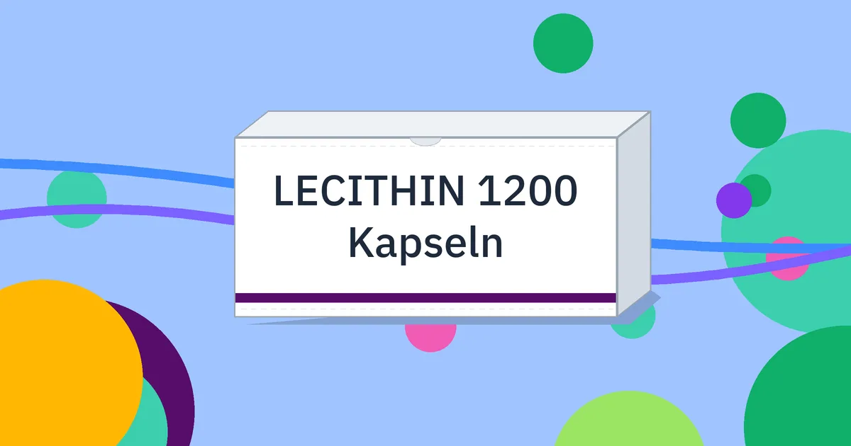 Symbolbild: Packung mit der Aufschrift LECITHIN 1200 Kapseln (PZN 18665705) – Verfügbarkeit und Bezug in Apotheken in Frankfurt am Main