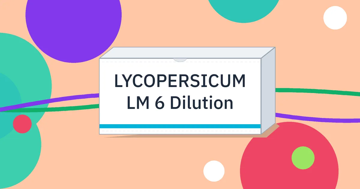 Symbolbild: Packung mit der Aufschrift LYCOPERSICUM LM 6 Dilution (PZN 13537492) – Verfügbarkeit und Bezug in Apotheken in Frankfurt am Main
