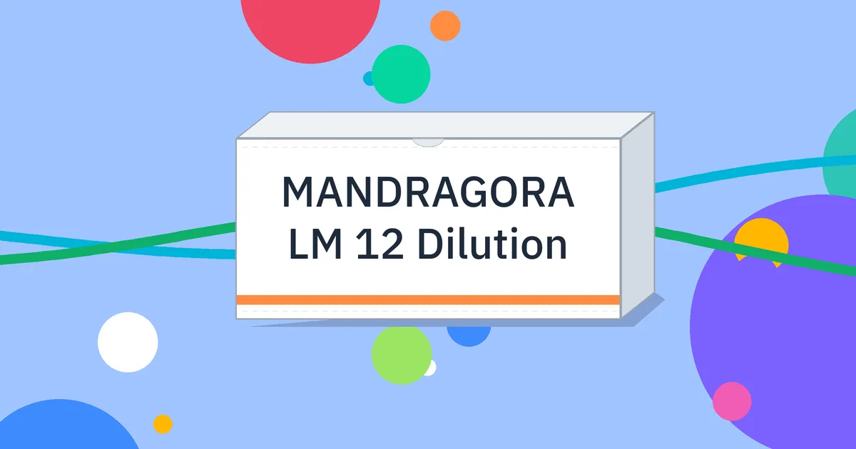 Symbolbild: Packung mit der Aufschrift MANDRAGORA LM 12 Dilution (PZN 12941877) – Verfügbarkeit und Bezug in Apotheken in Frankfurt am Main