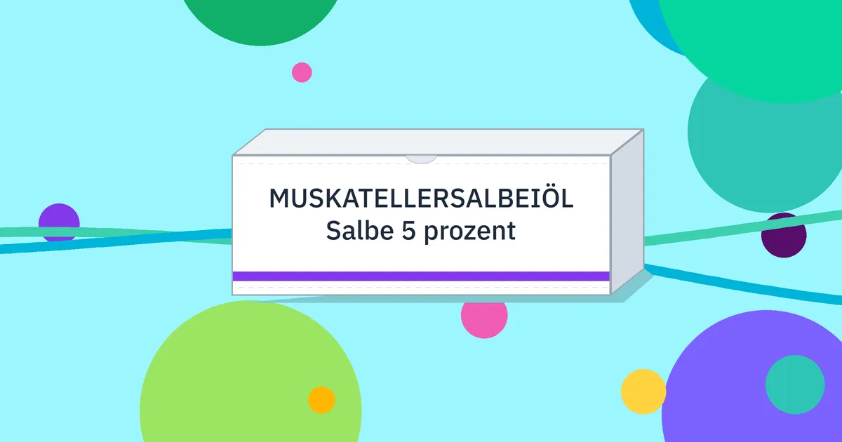 Symbolbild: Packung mit der Aufschrift MUSKATELLERSALBEIÖL Salbe 5 prozent (PZN 16761741) – Verfügbarkeit und Bezug in Apotheken in Frankfurt am Main