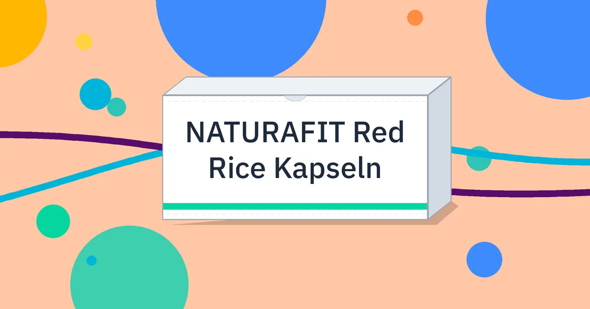Symbolbild: Packung mit der Aufschrift NATURAFIT Red Rice Kapseln (PZN 10921439) – Verfügbarkeit und Bezug in Apotheken in Frankfurt am Main