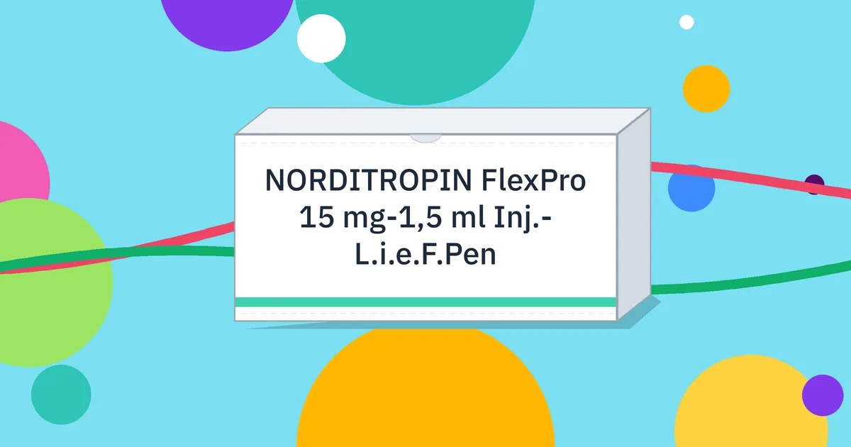 Symbolbild: Packung mit der Aufschrift NORDITROPIN FlexPro 15 mg-1,5 ml Inj.-L.i.e.F.Pen (PZN 17669204) – Verfügbarkeit und Bezug in Apotheken in Frankfurt am Main