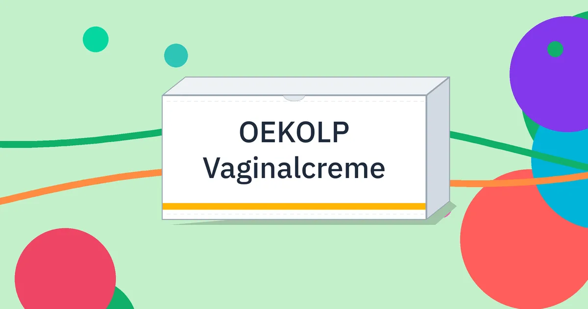 Symbolbild: Packung mit der Aufschrift OEKOLP Vaginalcreme (PZN 02290278) – Verfügbarkeit und Bezug in Apotheken in Frankfurt am Main