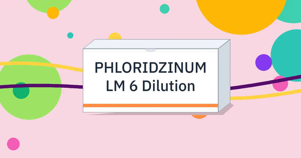Symbolbild: Packung mit der Aufschrift PHLORIDZINUM LM 6 Dilution (PZN 13639169) – Verfügbarkeit und Bezug in Apotheken in Frankfurt am Main