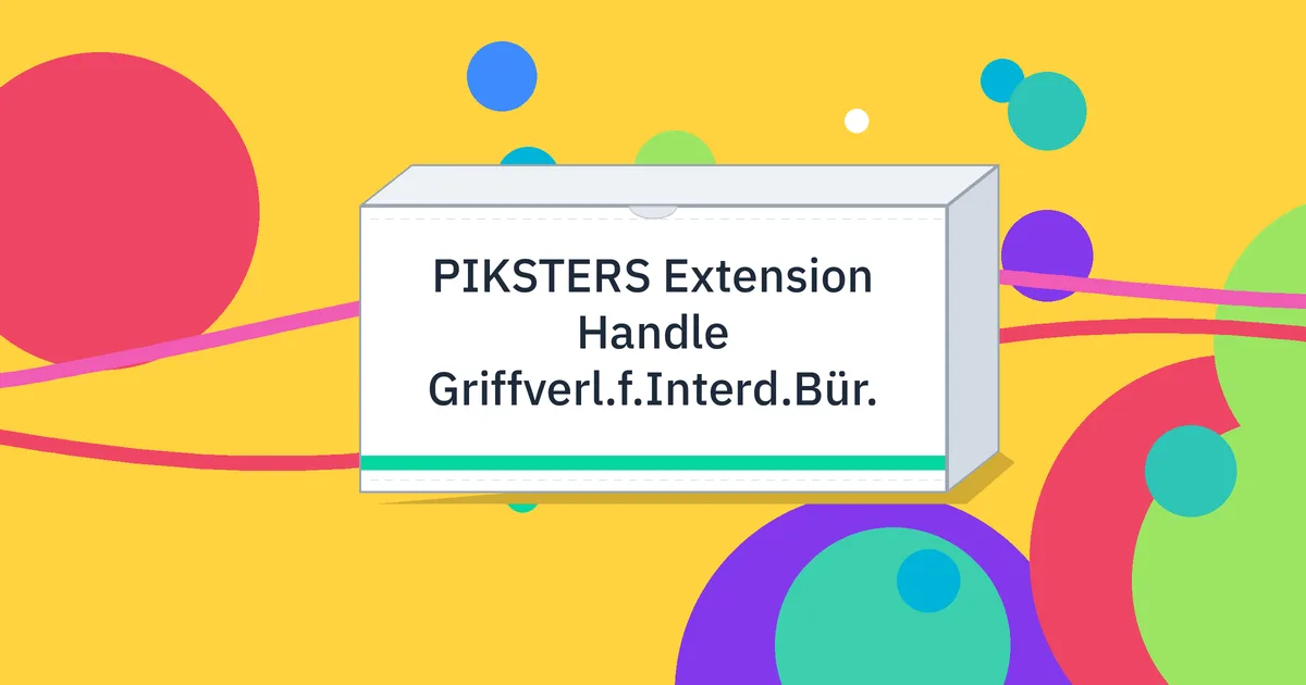 Symbolbild: Packung mit der Aufschrift PIKSTERS Extension Handle Griffverl.f.Interd.Bür. (PZN 17593300) – Verfügbarkeit und Bezug in Apotheken in Frankfurt am Main
