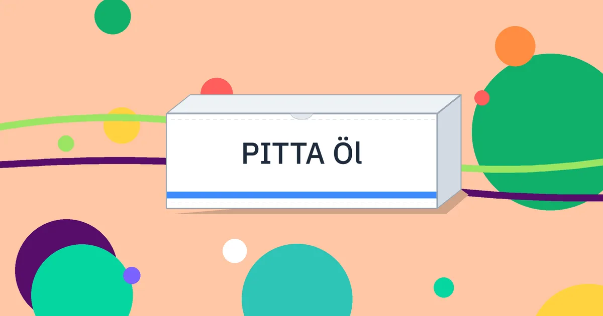 Symbolbild: Packung mit der Aufschrift PITTA Öl (PZN 01024356) – Verfügbarkeit und Bezug in Apotheken in Frankfurt am Main