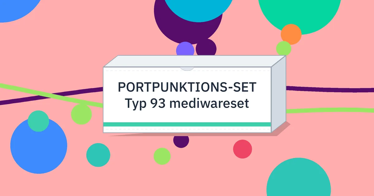 Symbolbild: Packung mit der Aufschrift PORTPUNKTIONS-SET Typ 93 mediwareset (PZN 19548858) – Verfügbarkeit und Bezug in Apotheken in Frankfurt am Main