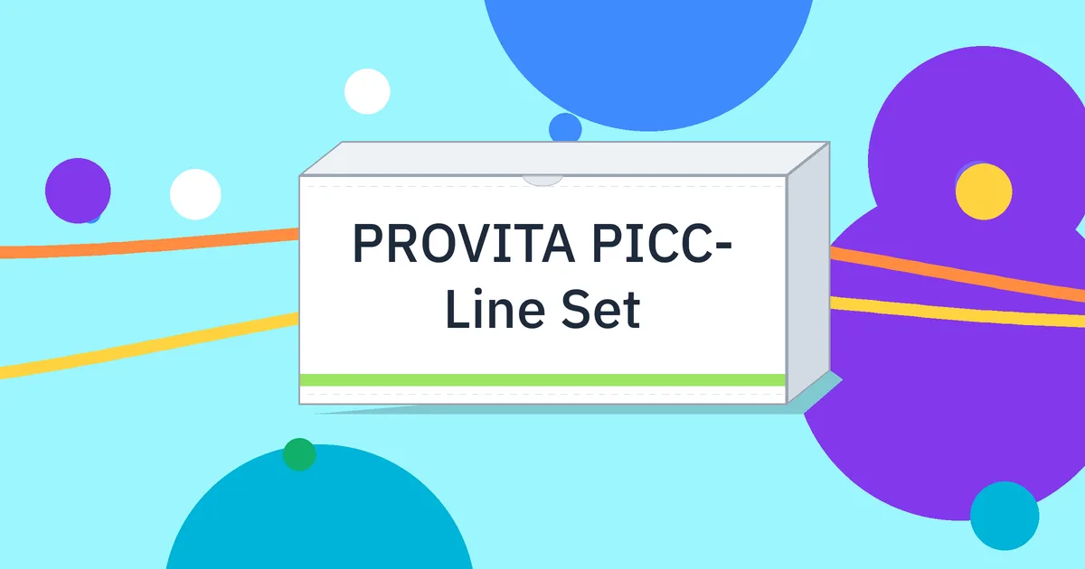 Symbolbild: Packung mit der Aufschrift PROVITA PICC-Line Set (PZN 18242382) – Verfügbarkeit und Bezug in Apotheken in Frankfurt am Main