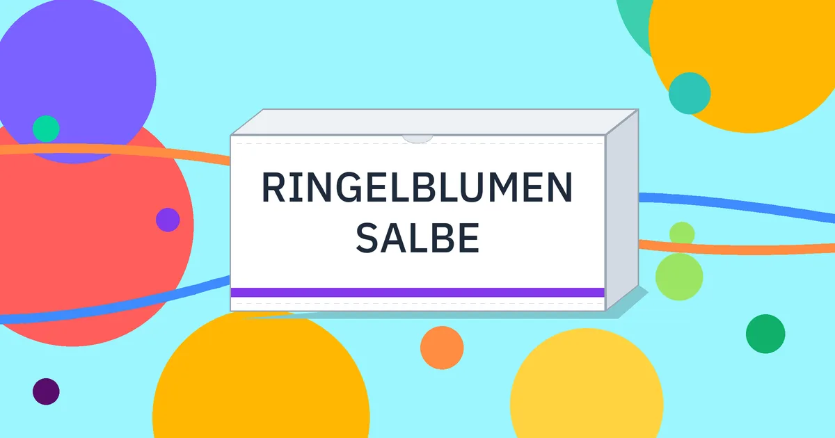 Symbolbild: Packung mit der Aufschrift RINGELBLUMEN SALBE (PZN 18301759) – Verfügbarkeit und Bezug in Apotheken in Frankfurt am Main