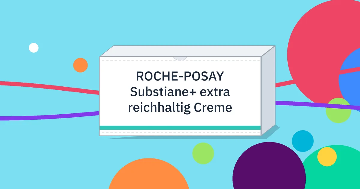 Symbolbild: Packung mit der Aufschrift ROCHE-POSAY Substiane+ extra reichhaltig Creme (PZN 08842715) – Verfügbarkeit und Bezug in Apotheken in Frankfurt am Main