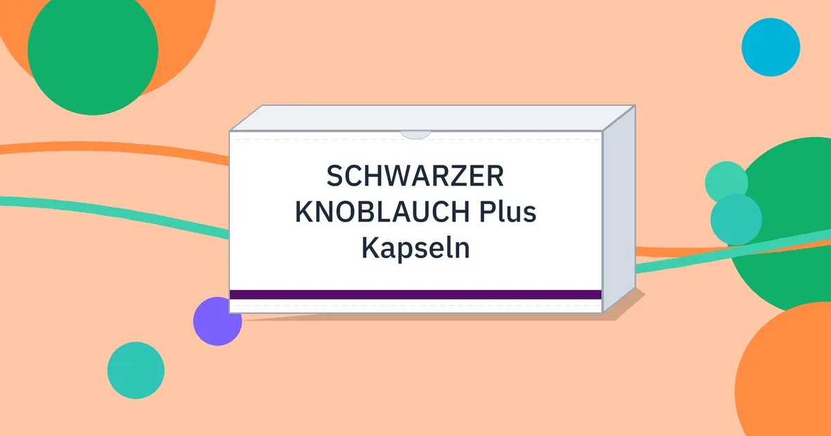 Symbolbild: Packung mit der Aufschrift SCHWARZER KNOBLAUCH Plus Kapseln (PZN 20385812) – Verfügbarkeit und Bezug in Apotheken in Frankfurt am Main