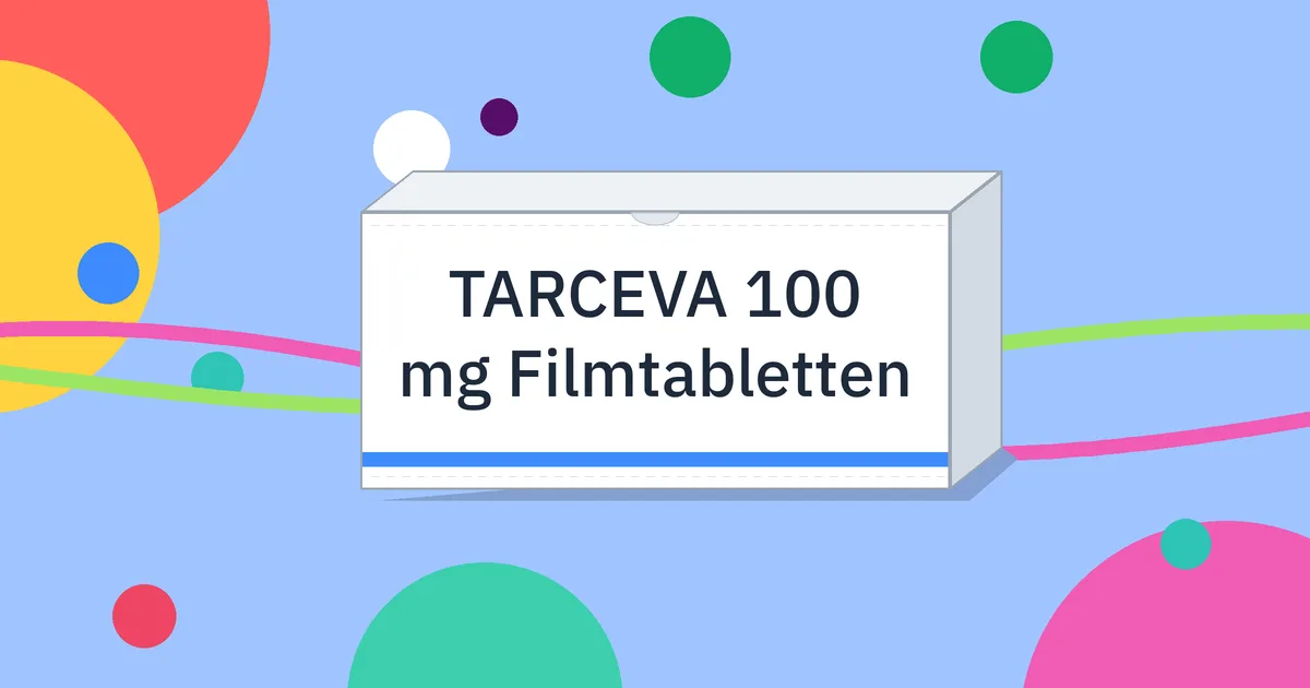 Symbolbild: Packung mit der Aufschrift TARCEVA 100 mg Filmtabletten (PZN 10533068) – Verfügbarkeit und Bezug in Apotheken in Frankfurt am Main