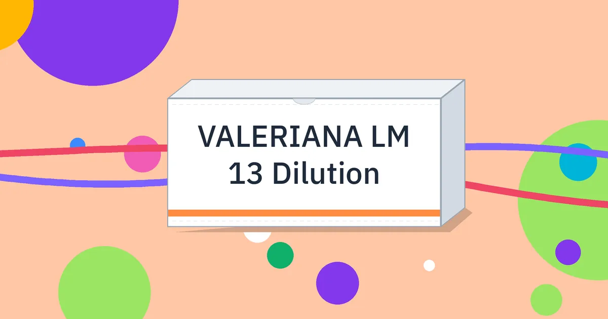 Symbolbild: Packung mit der Aufschrift VALERIANA LM 13 Dilution (PZN 13261653) – Verfügbarkeit und Bezug in Apotheken in Frankfurt am Main