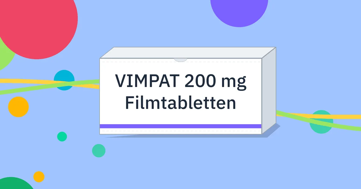 Symbolbild: Packung mit der Aufschrift VIMPAT 200 mg Filmtabletten (PZN 09468383) – Verfügbarkeit und Bezug in Apotheken in Frankfurt am Main