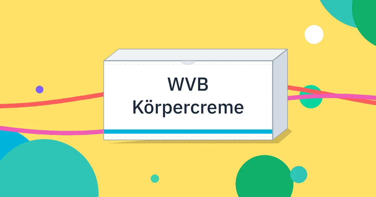 Symbolbild: Packung mit der Aufschrift WVB Körpercreme (PZN 19444484) – Verfügbarkeit und Bezug in Apotheken in Frankfurt am Main