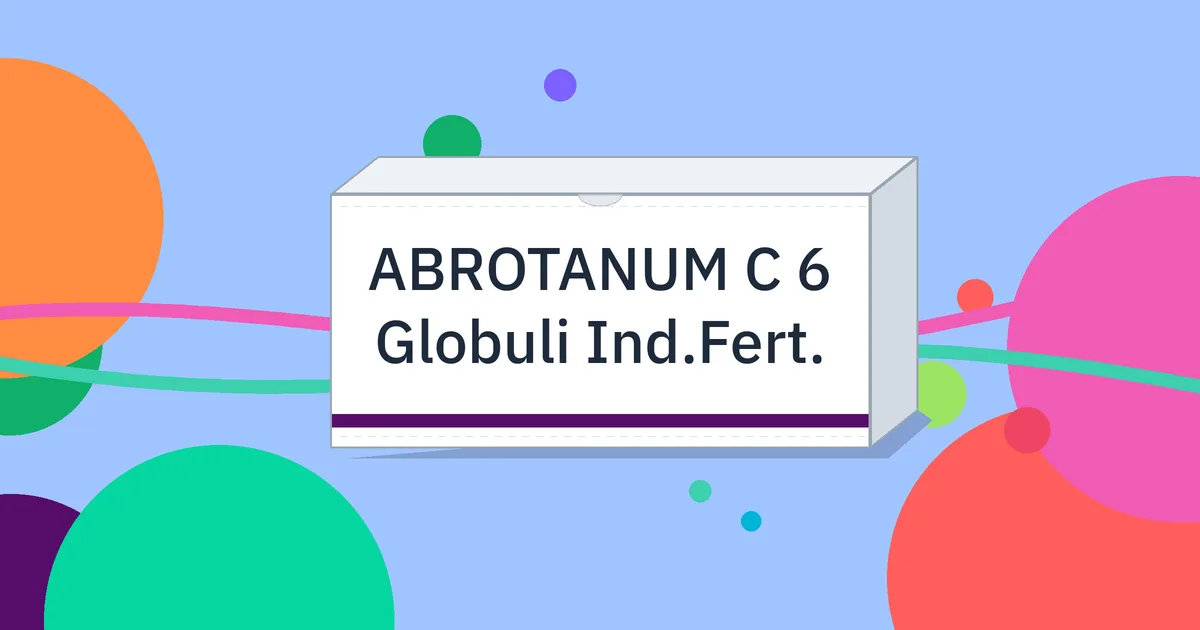 Symbolbild: Packung mit der Aufschrift ABROTANUM C 6 Globuli Ind.Fert. (PZN 17640531) – Verfügbarkeit und Bezug in Apotheken in Frankfurt am Main