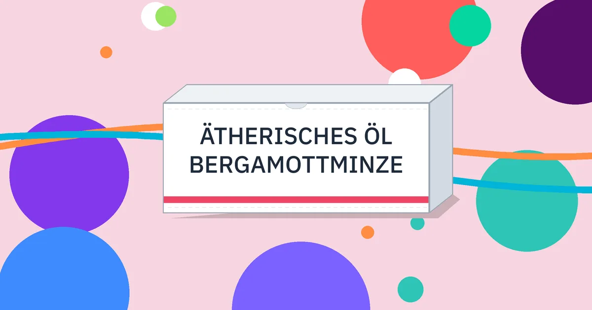 Symbolbild: Packung mit der Aufschrift ÄTHERISCHES ÖL BERGAMOTTMINZE (PZN 20026970) – Verfügbarkeit und Bezug in Apotheken in Frankfurt am Main