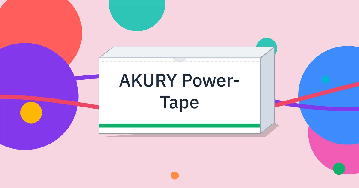 Symbolbild: Packung mit der Aufschrift AKURY Power-Tape (PZN 20581335) – Verfügbarkeit und Bezug in Apotheken in Frankfurt am Main