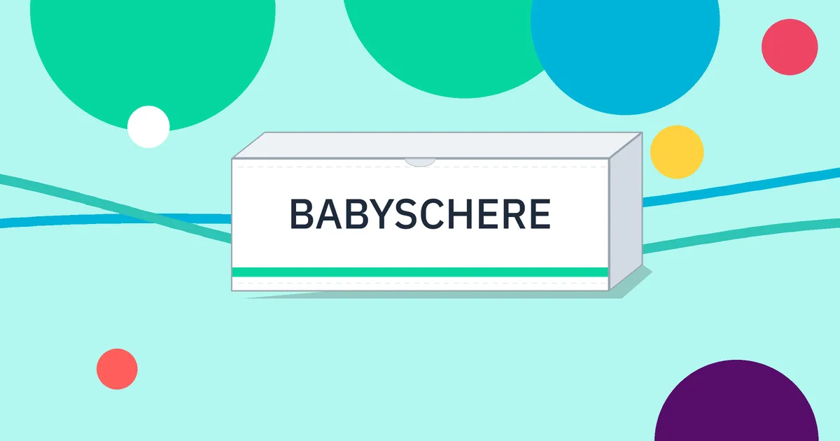 Symbolbild: Packung mit der Aufschrift BABYSCHERE (PZN 01501477) – Verfügbarkeit und Bezug in Apotheken in Frankfurt am Main
