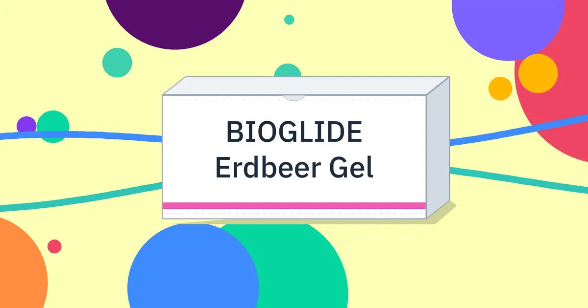 Symbolbild: Packung mit der Aufschrift BIOGLIDE Erdbeer Gel (PZN 03464912) – Verfügbarkeit und Bezug in Apotheken in Frankfurt am Main