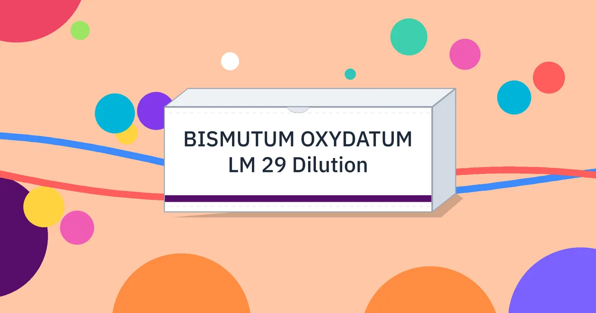 Symbolbild: Packung mit der Aufschrift BISMUTUM OXYDATUM LM 29 Dilution (PZN 13388247) – Verfügbarkeit und Bezug in Apotheken in Frankfurt am Main