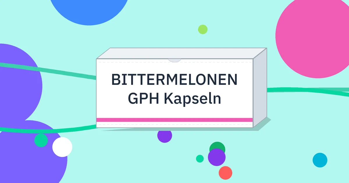 Symbolbild: Packung mit der Aufschrift BITTERMELONEN GPH Kapseln (PZN 00247255) – Verfügbarkeit und Bezug in Apotheken in Frankfurt am Main