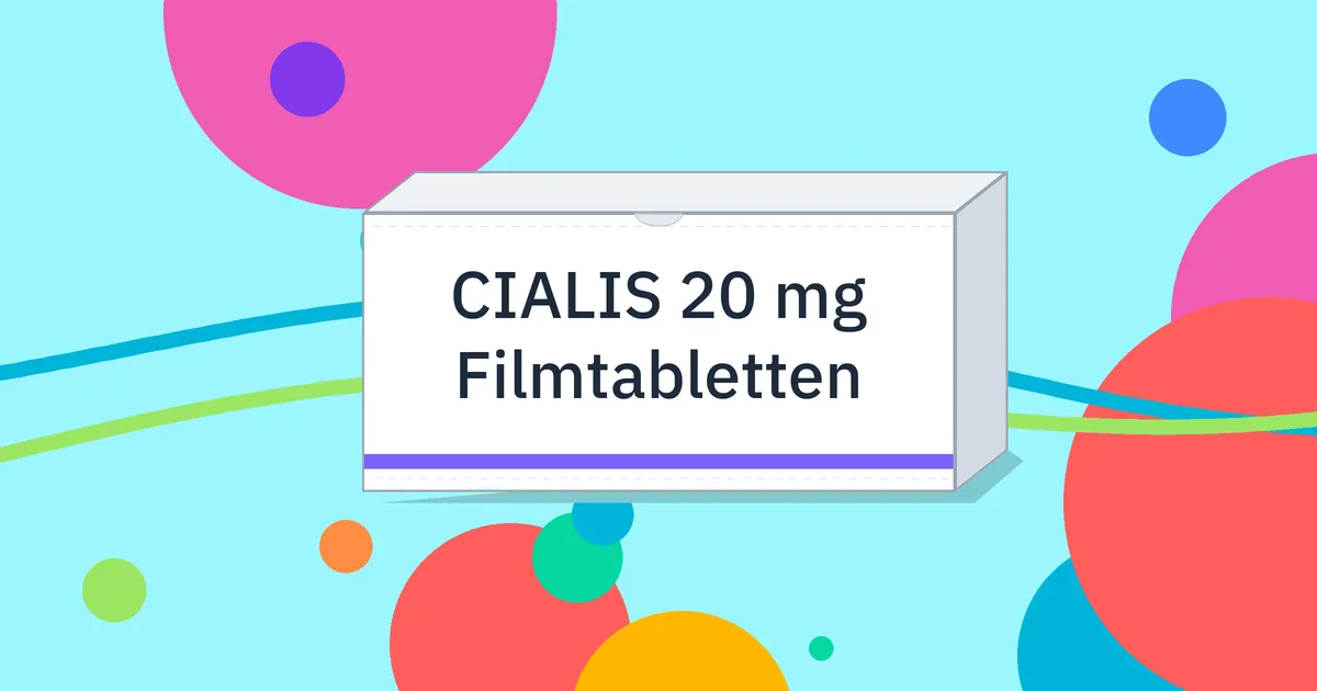 Symbolbild: Packung mit der Aufschrift CIALIS 20 mg Filmtabletten (PZN 04836362) – Verfügbarkeit und Bezug in Apotheken in Frankfurt am Main