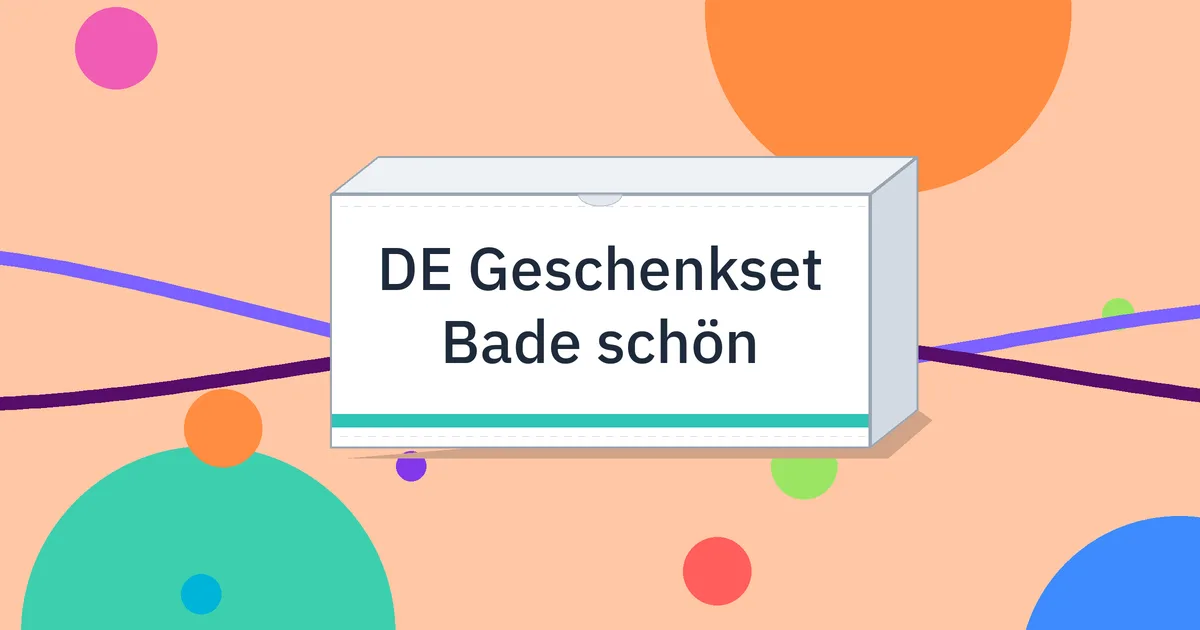 Symbolbild: Packung mit der Aufschrift DE Geschenkset Bade schön (PZN 14289843) – Verfügbarkeit und Bezug in Apotheken in Frankfurt am Main