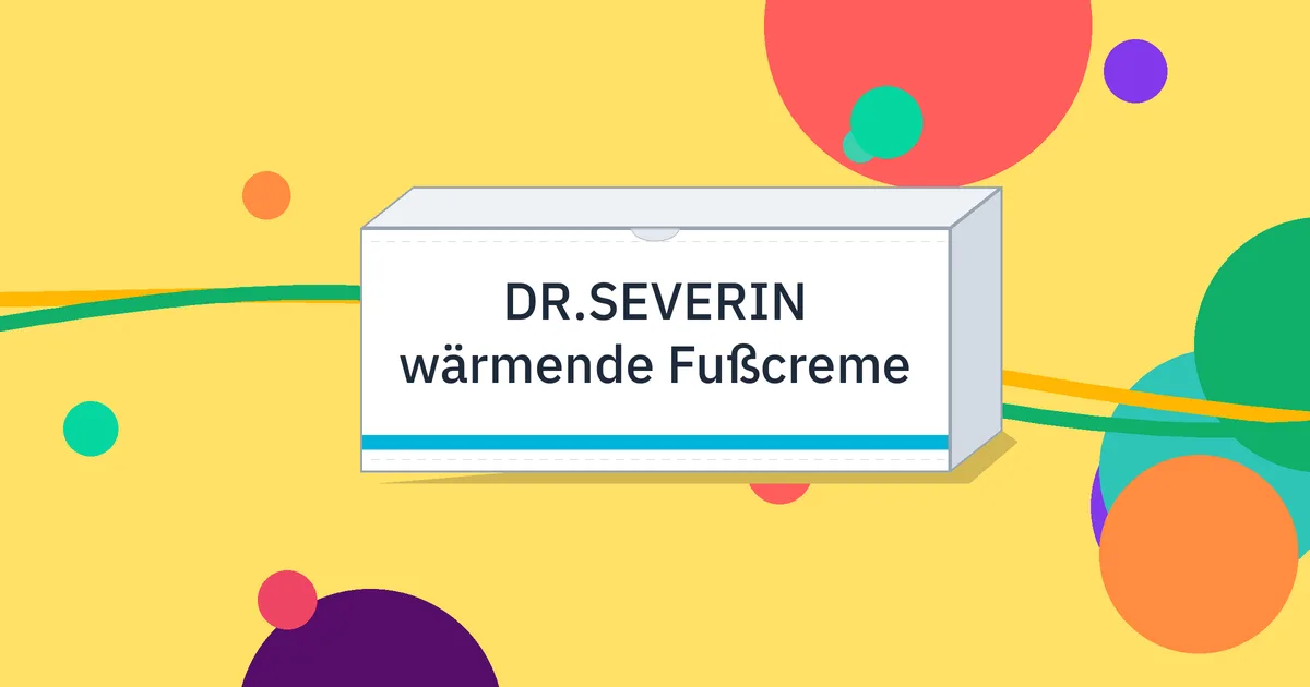 Symbolbild: Packung mit der Aufschrift DR.SEVERIN wärmende Fußcreme (PZN 14217217) – Verfügbarkeit und Bezug in Apotheken in Frankfurt am Main