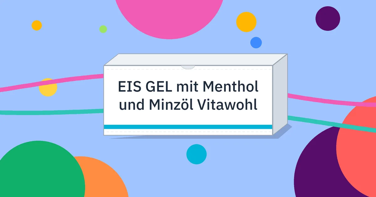 Symbolbild: Packung mit der Aufschrift EIS GEL mit Menthol und Minzöl Vitawohl (PZN 19402586) – Verfügbarkeit und Bezug in Apotheken in Frankfurt am Main
