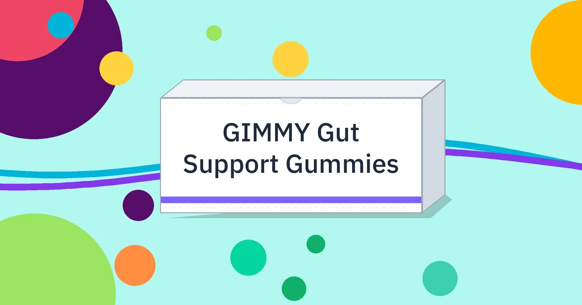 Symbolbild: Packung mit der Aufschrift GIMMY Gut Support Gummies (PZN 20127642) – Verfügbarkeit und Bezug in Apotheken in Frankfurt am Main